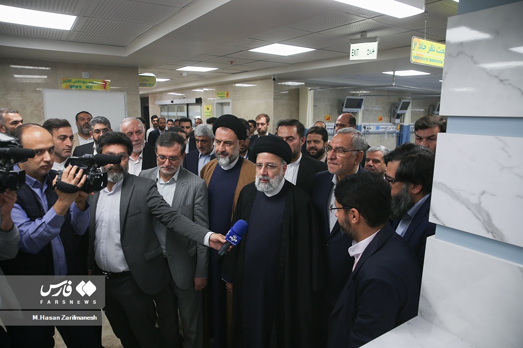 تصاویر افتتاح بیمارستان امام خمینی ره شهریار